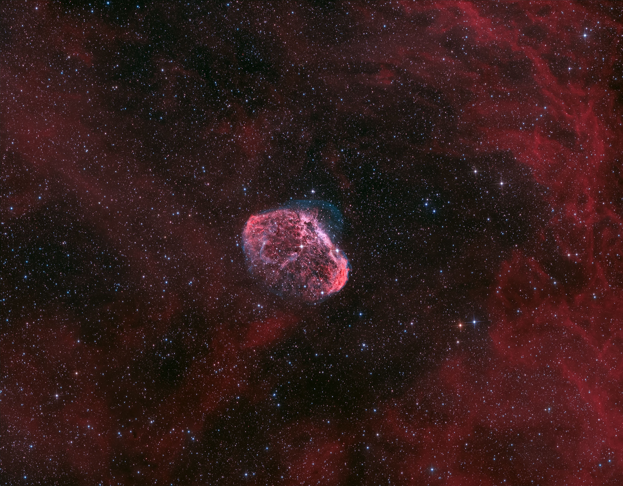 Crescent Nebula Ngc 6888